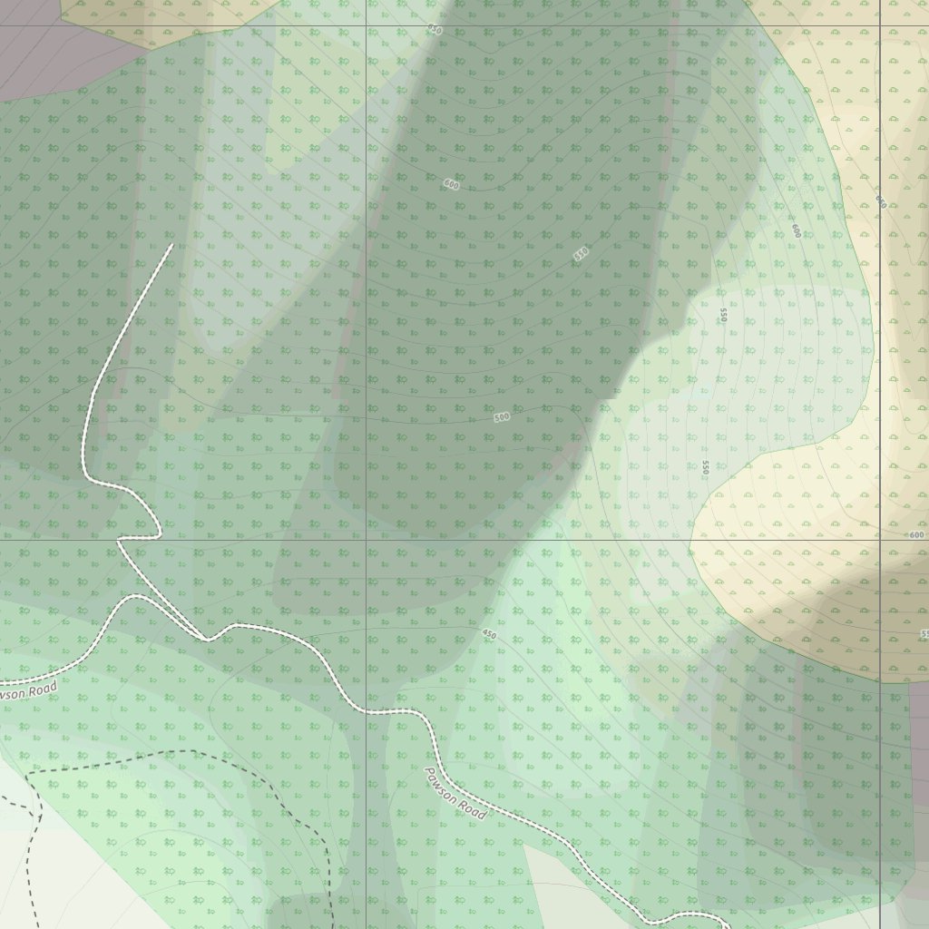 Hanmer Springs NZ Tourist Street Map by Paul Johnson - Offline Maps ...