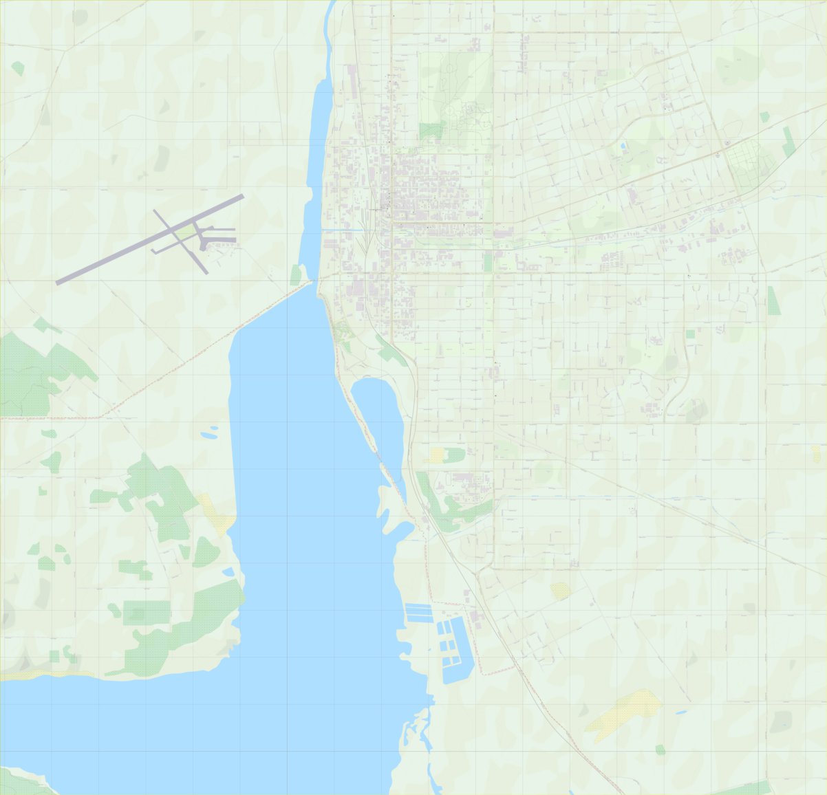 Invercargill NZ Tourist Street Map by Paul Johnson - Offline Maps ...