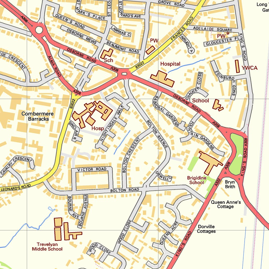 Windsor and Eton Street Map by Paul Johnson - Offline Maps | Avenza Maps