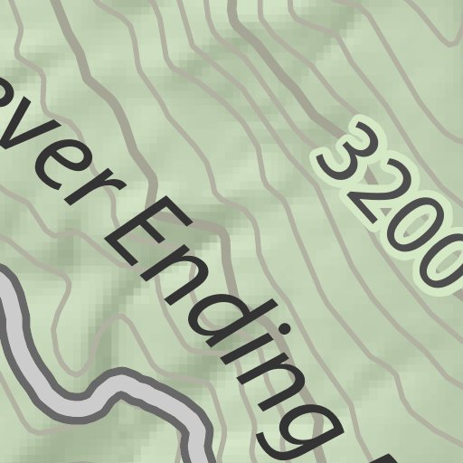 Spencer Gap reroute zoomed revised dec15 Map by Pisgah Geographic ...
