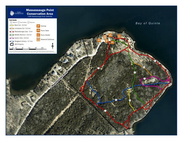 Massassauga Point Conservation Area Map by Quinte Conservation | Avenza ...