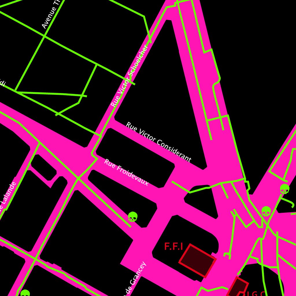 PARIS UNDERGROUND (GRS) Map by RAFAELA 1777 | Avenza Maps