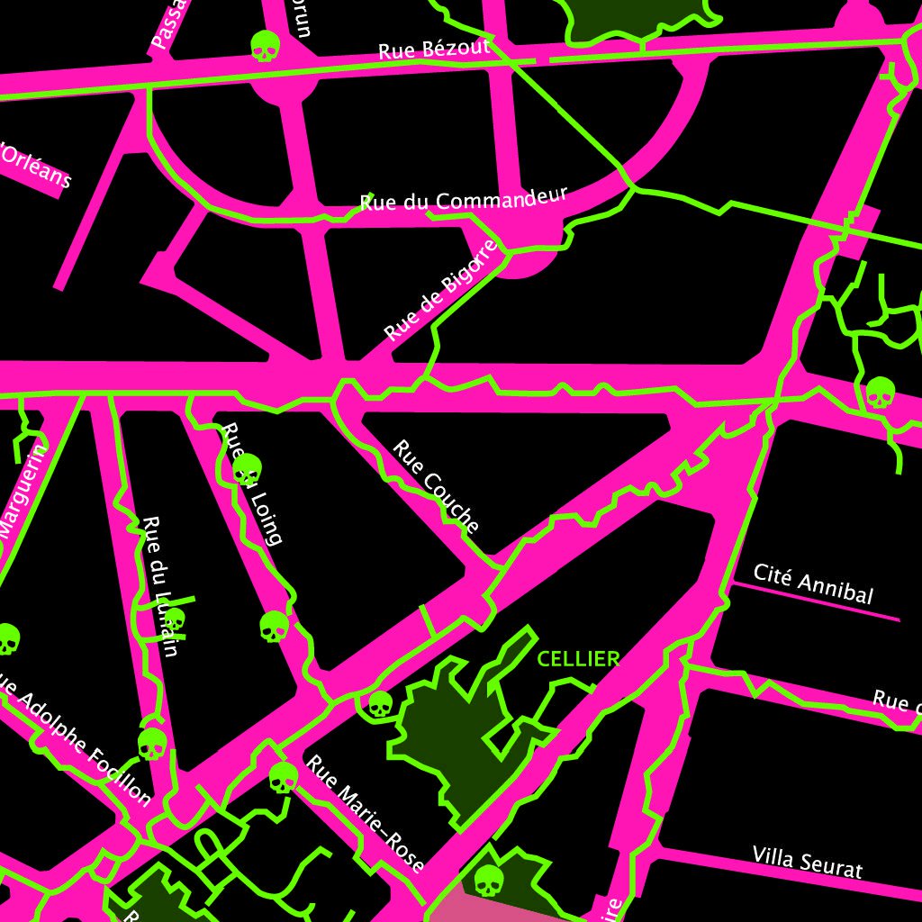 PARIS UNDERGROUND (GRS) Map by RAFAELA 1777 | Avenza Maps
