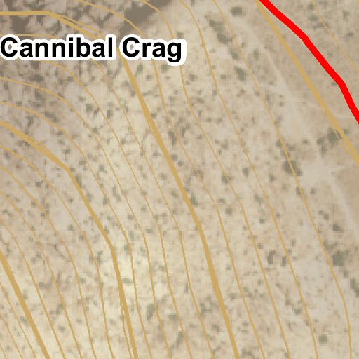 Calico Basin Trail Map by Red Rock Canyon National Conservation Area ...