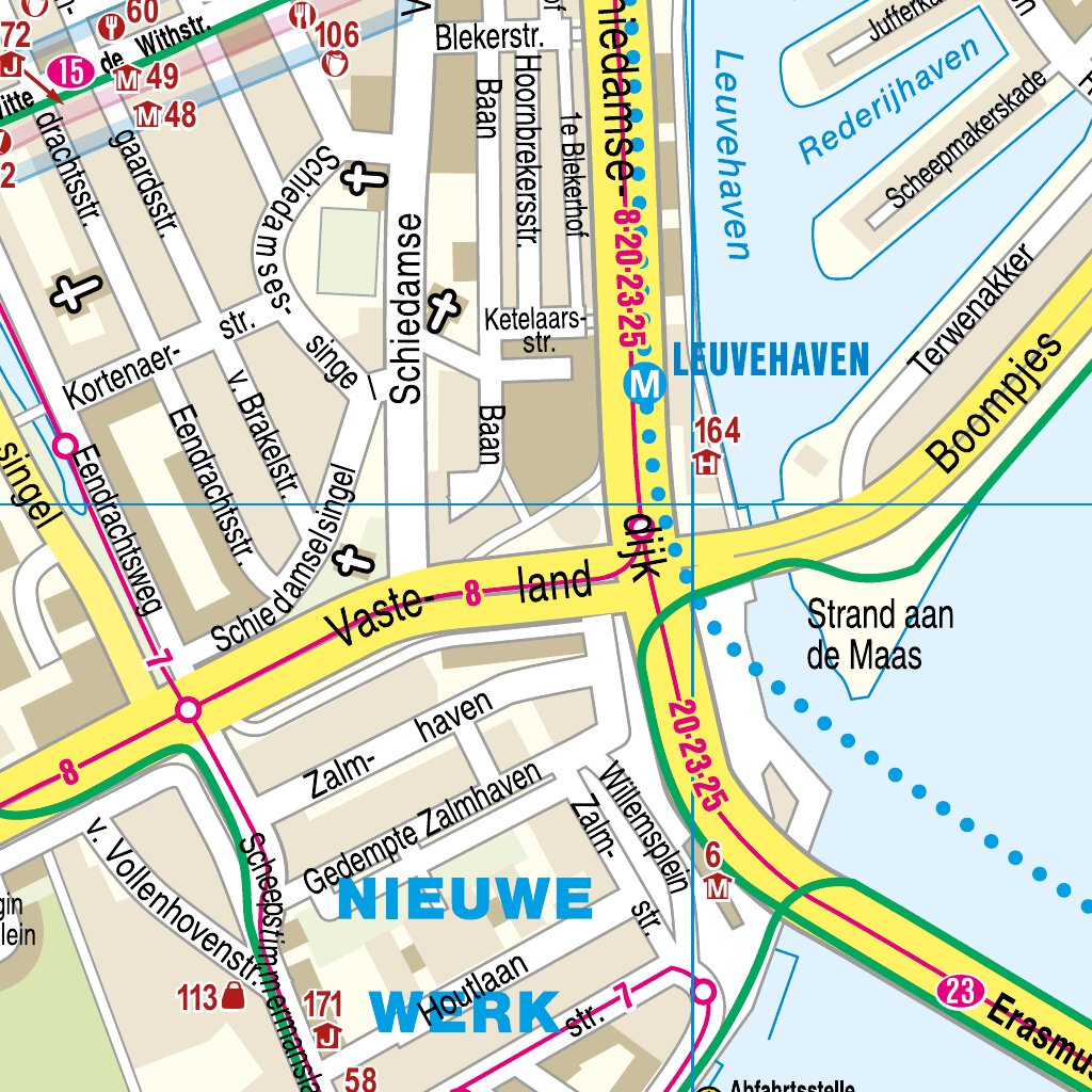 Citymap Rotterdam 2023 Map by Reise Know-How Verlag Peter Rump GmbH ...