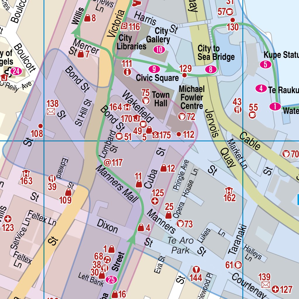 Citymap Wellington Map by Reise Know-How Verlag Peter Rump GmbH ...