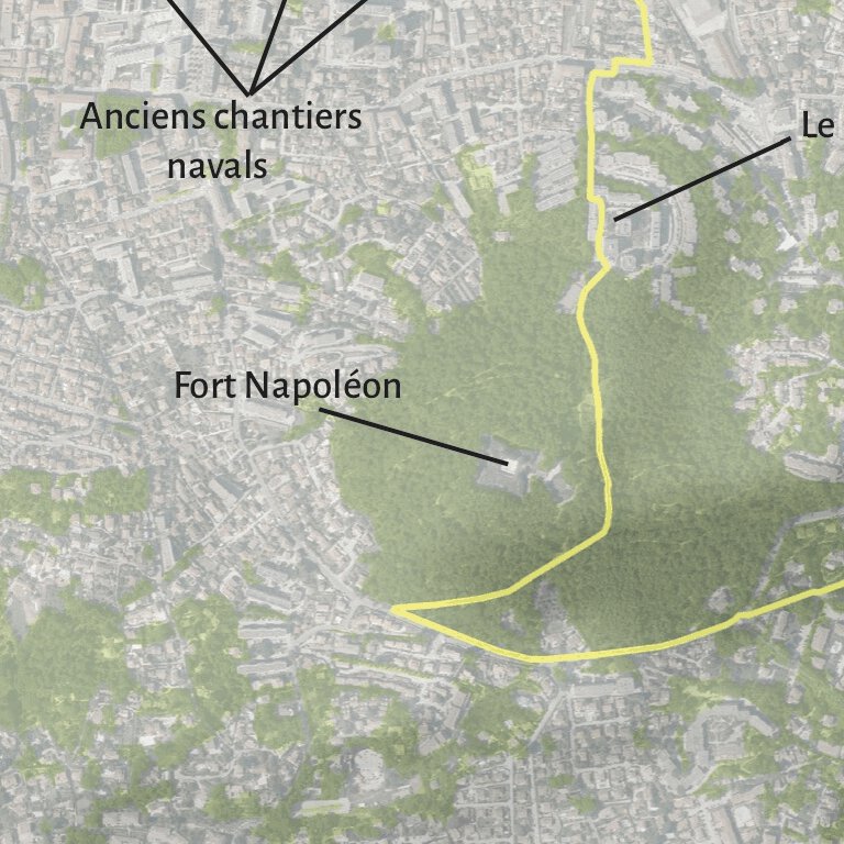 Sentier Métropolitain TPM - Le tour de la rade (partie 1) Map by ...