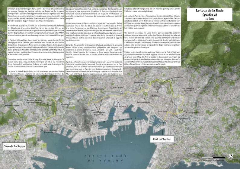 Sentier Métropolitain TPM - Le tour de la rade (partie 2) Map by ...