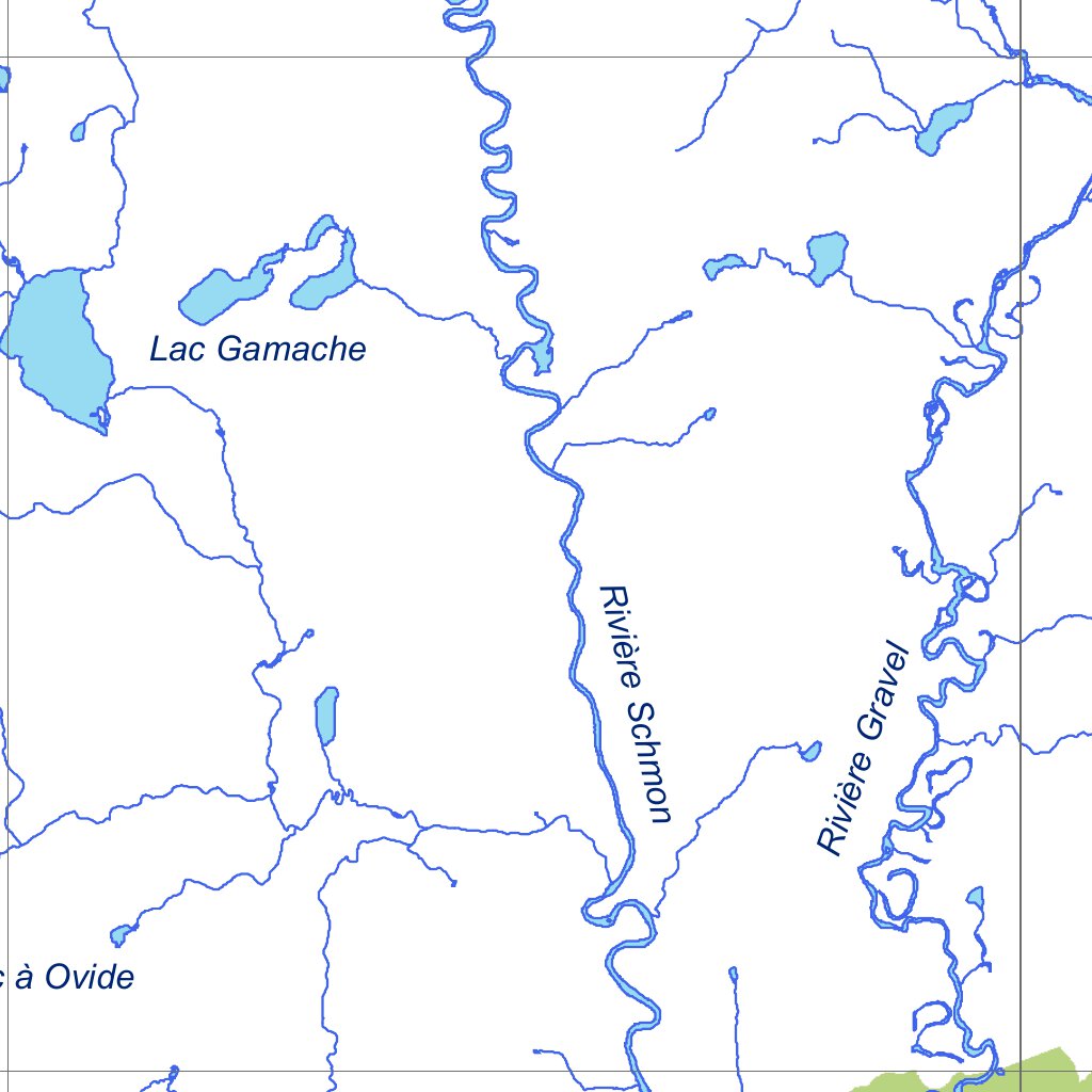 Réserve faunique de Port-Cartier - Sept-Îles : Carte générale Map by ...