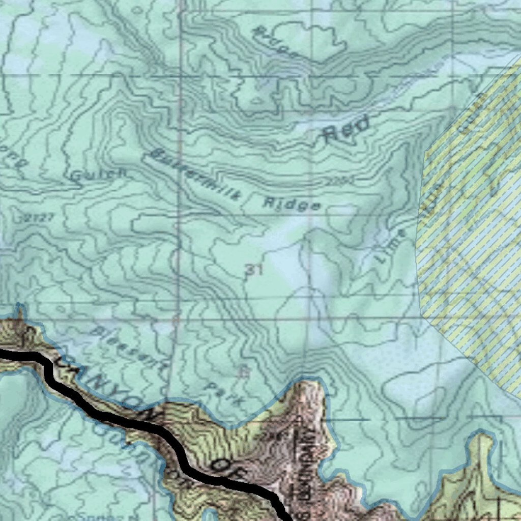 2020 Colorado Big Game Elk/Deer Topo Hunt Habitat Range GMU 62 Map by ...