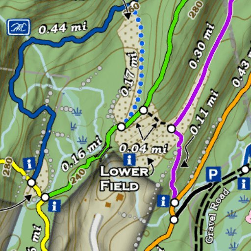 Sprague Land Preserve Trails Map by Sprague Land Preserve | Avenza Maps