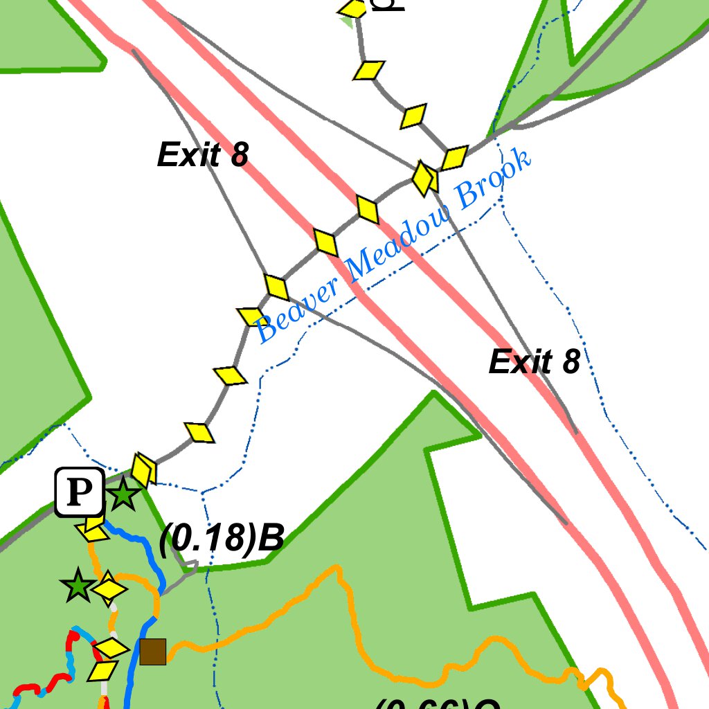 Cockaponset State Forest - Chester and Haddam Map by State of ...