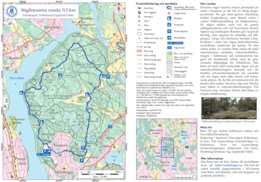 Stigfinnarens runda Map by UtaGaKartor | Avenza Maps