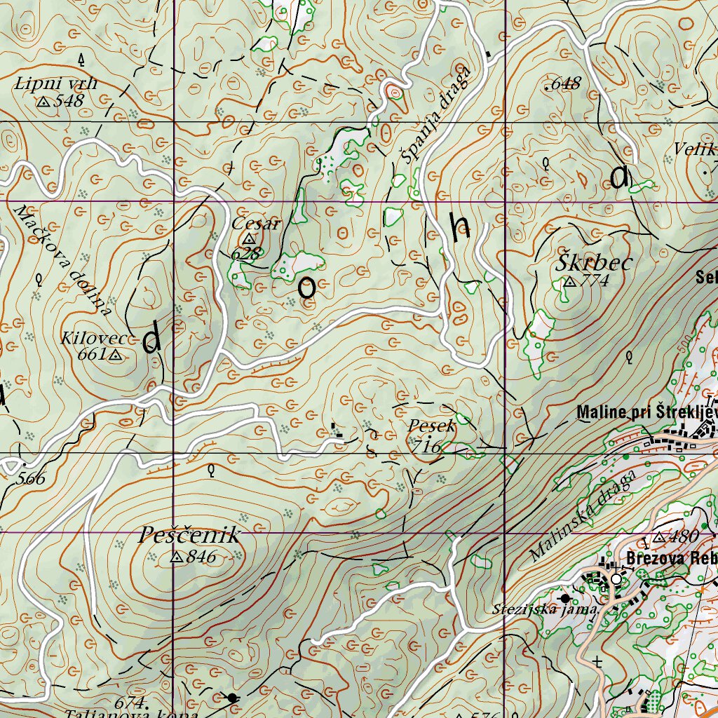 Metlika (T505001AH) Map by Surveying and Mapping Authority of the ...