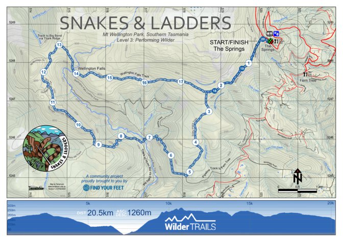 Snakes and Ladders Map by Terrainium Pty Ltd | Avenza Maps