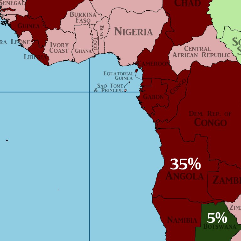 2012 Global Tax Rates Map by Three Scale Strategy | Avenza Maps