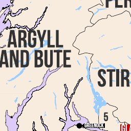 Scotland Map by Three Scale Strategy | Avenza Maps