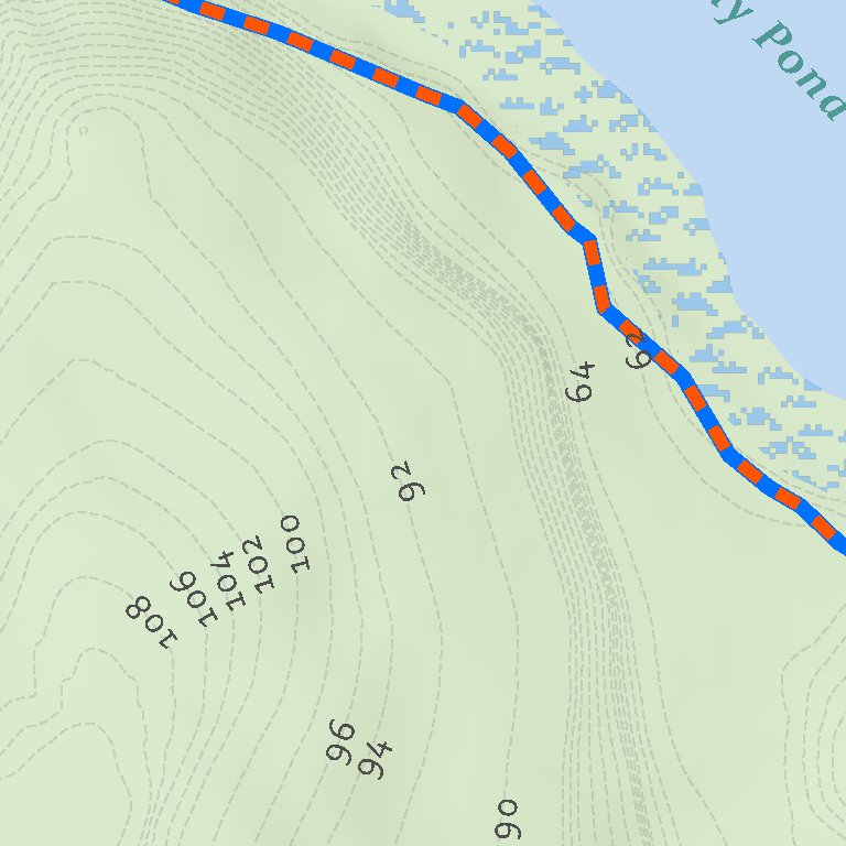 Ryder Conservation Area Trail Map by Town of Sandwich | Avenza Maps