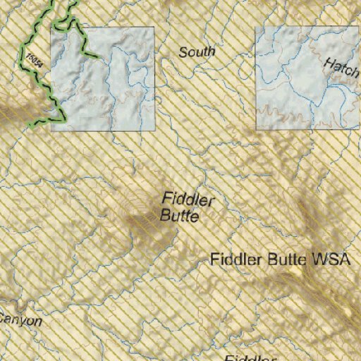 Big Ridge OHV Trail - North Lake Powell Utah Map by Trusted Trail Maps ...