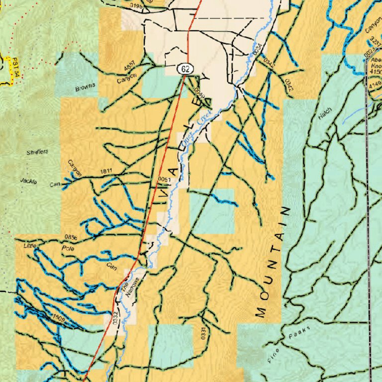 Butch Cassidy Trail Utah Map by Trusted Trail Maps Inc. | Avenza Maps