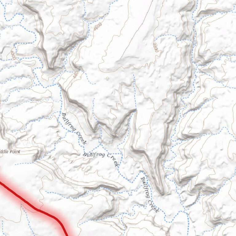 Taste of Ticaboo Loop - North Lake Powell Utah Map by Trusted Trail ...