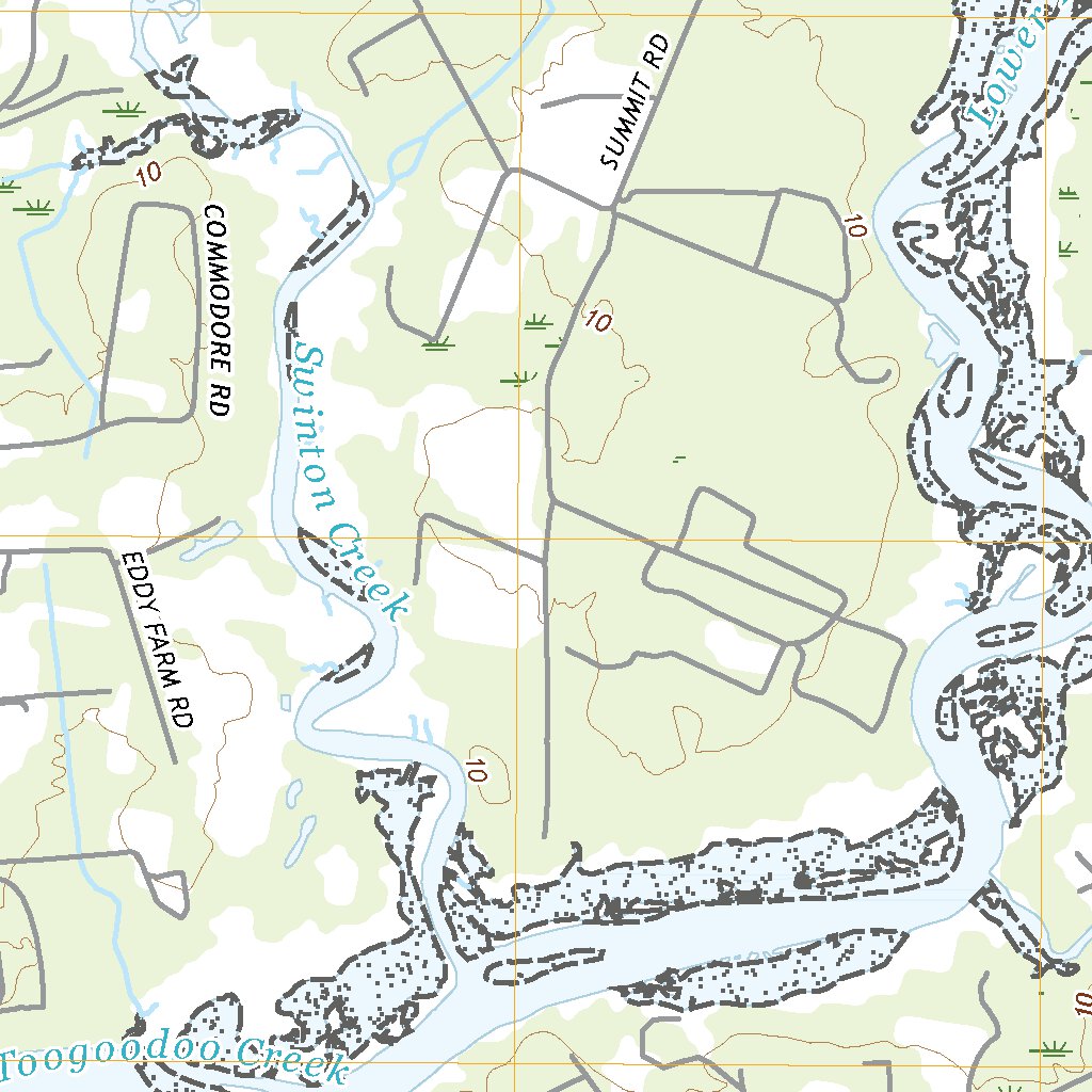 Adams Run, SC (2020, 24000-Scale) Map by United States Geological ...