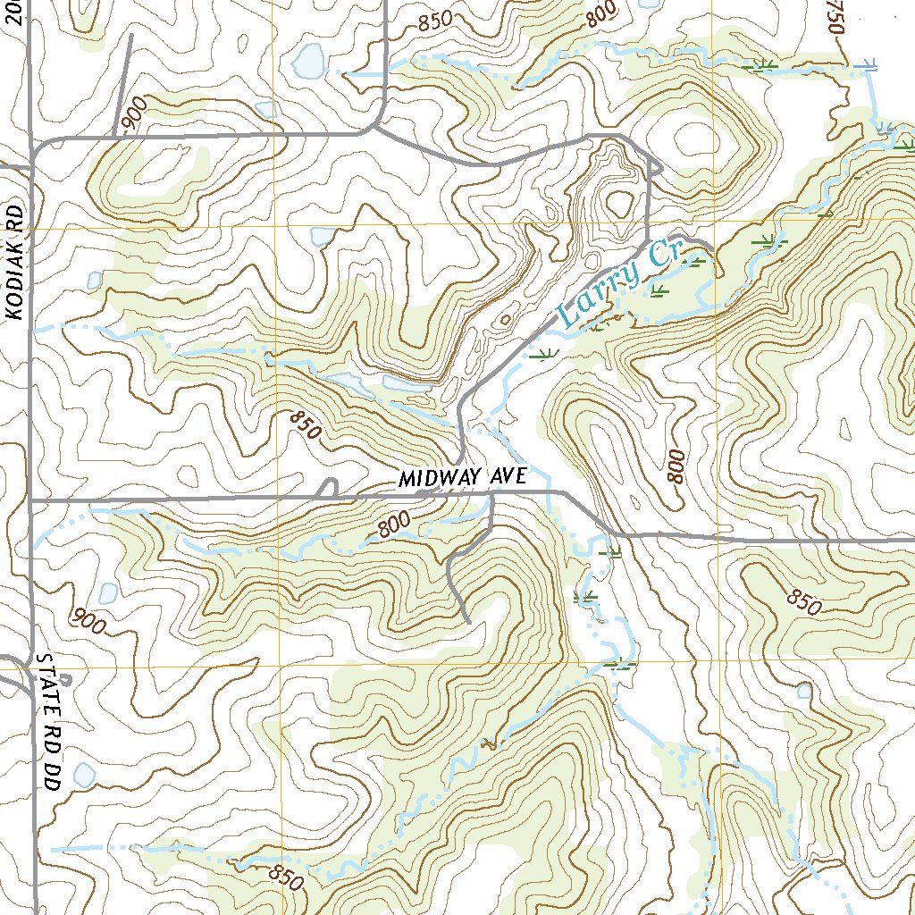Altamont, MO (2021, 24000-Scale) Map by United States Geological Survey ...