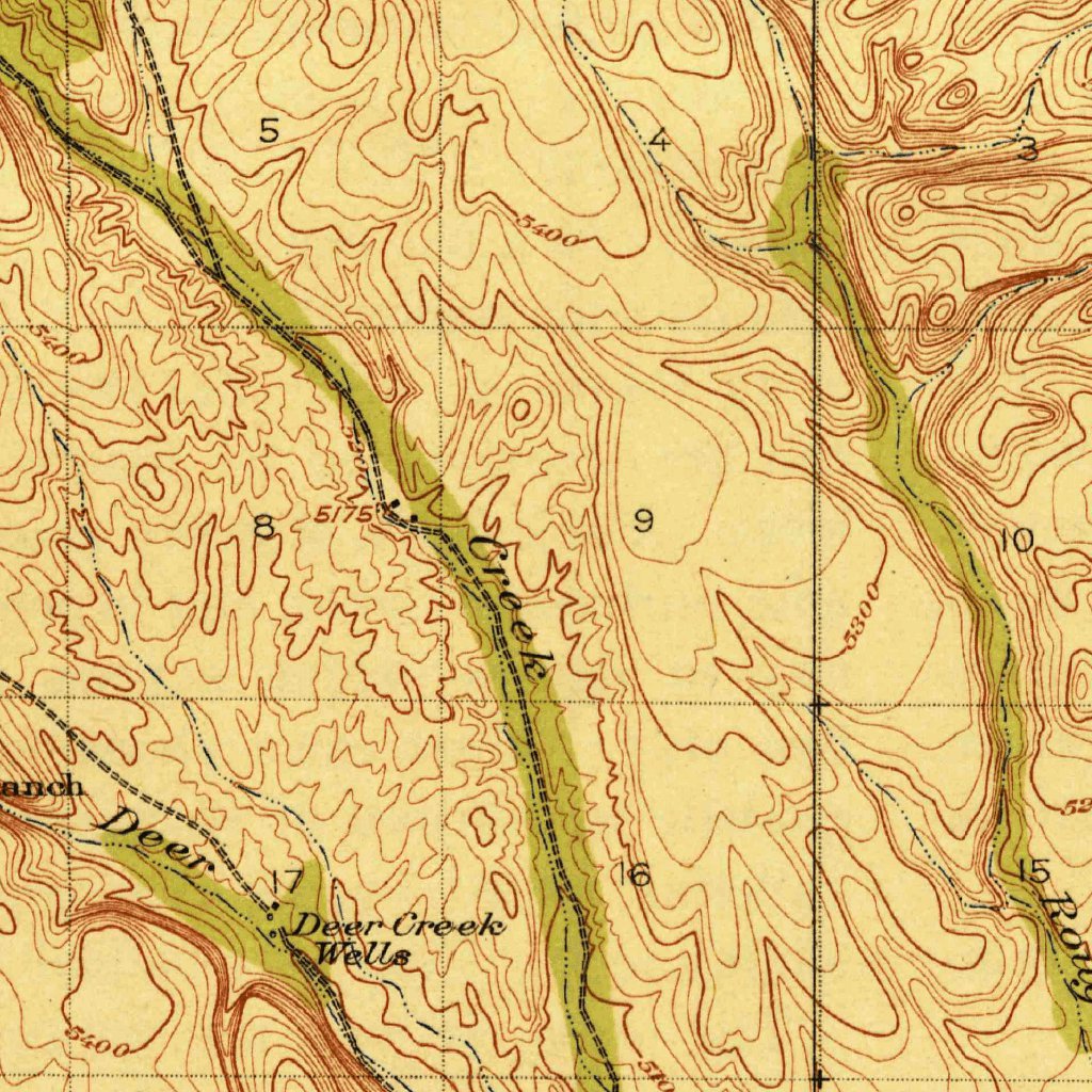 Antelope Wells, NM (1919, 62500-Scale) Map by United States Geological ...