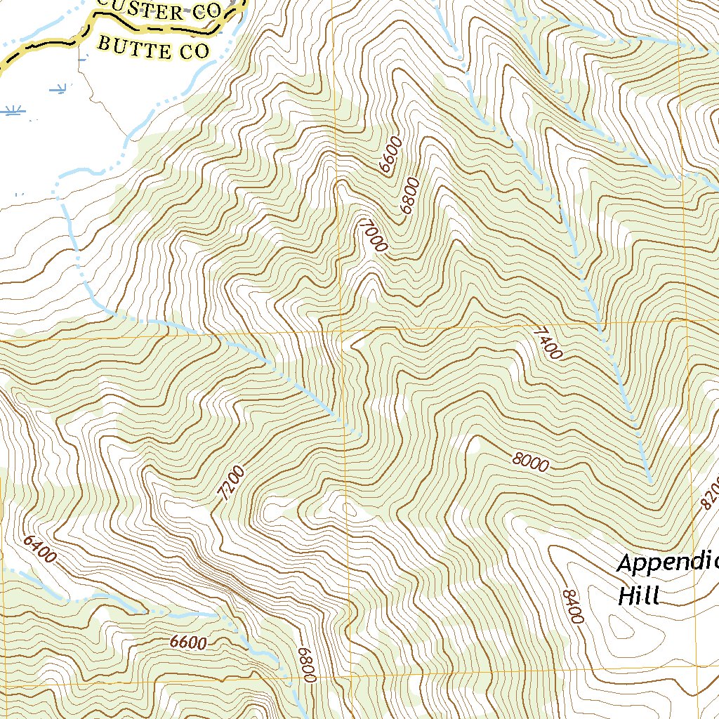 Appendicitis Hill, ID (2020, 24000-Scale) Map by United States ...