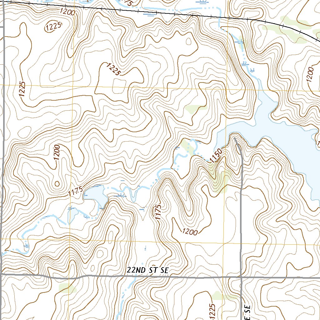 Ayr, ND (2020, 24000-Scale) Map by United States Geological Survey ...