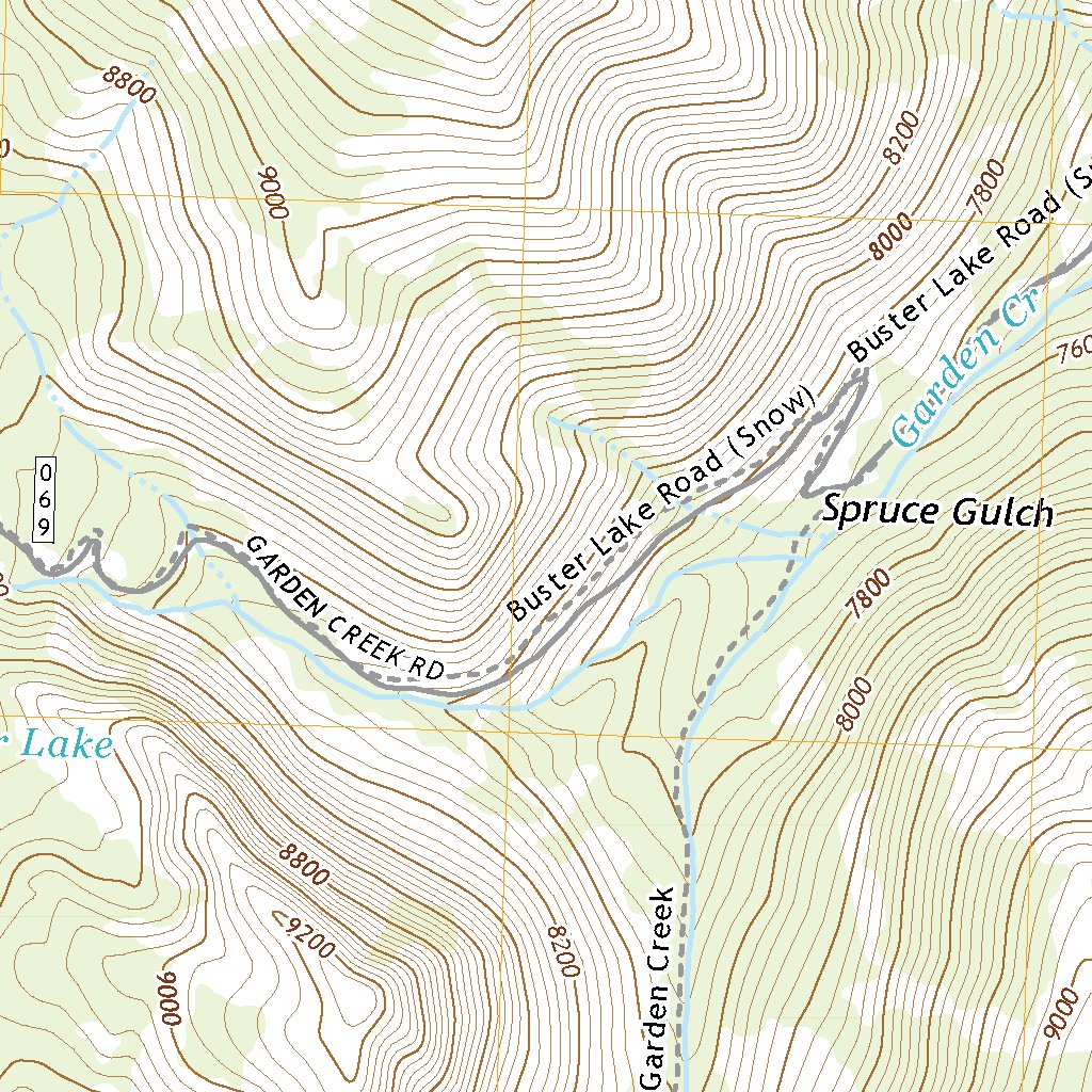 Bayhorse Lake, ID (2020, 24000-Scale) Map by United States Geological ...