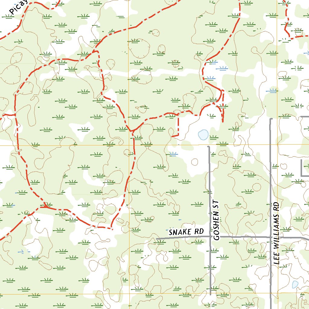 Belle Meade NE, FL (2021, 24000-Scale) Map by United States Geological ...