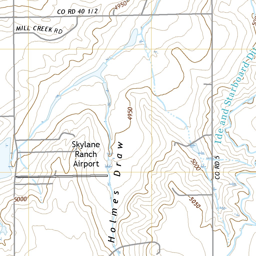 Berthoud, CO (2022, 24000-Scale) Map by United States Geological Survey ...