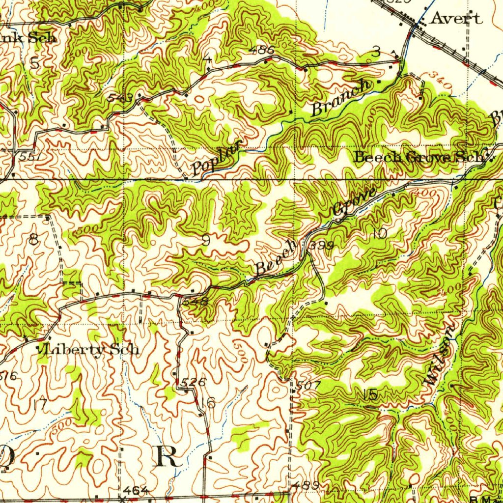 Bloomfield, MO (1949, 62500-Scale) Map by United States Geological ...