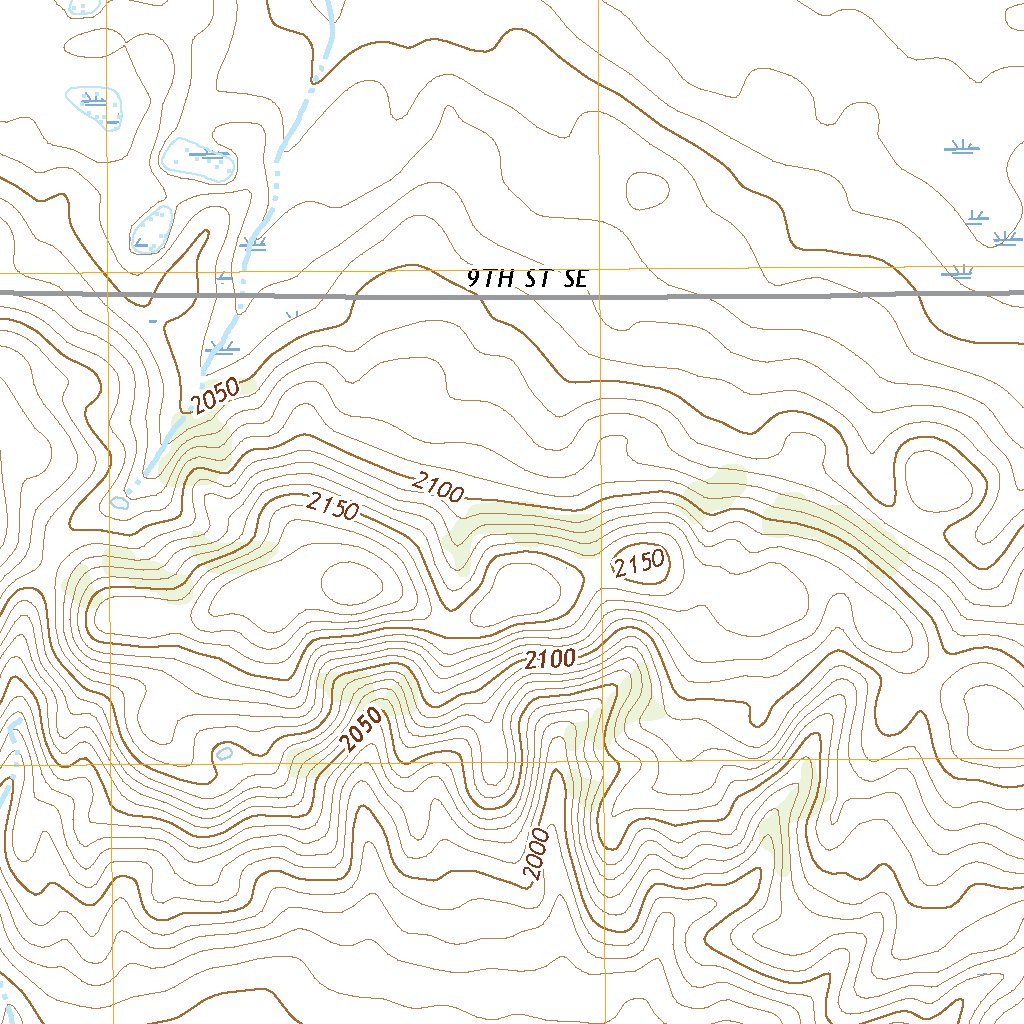 Bowdon SE, ND (2020, 24000-Scale) Map by United States Geological ...