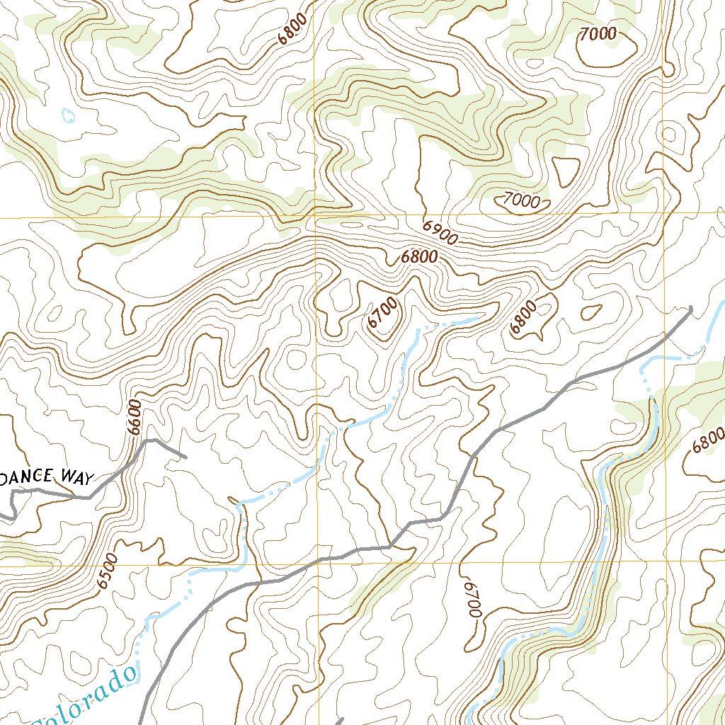 Bull Canyon, NM (2020, 24000-Scale) Map by United States Geological ...
