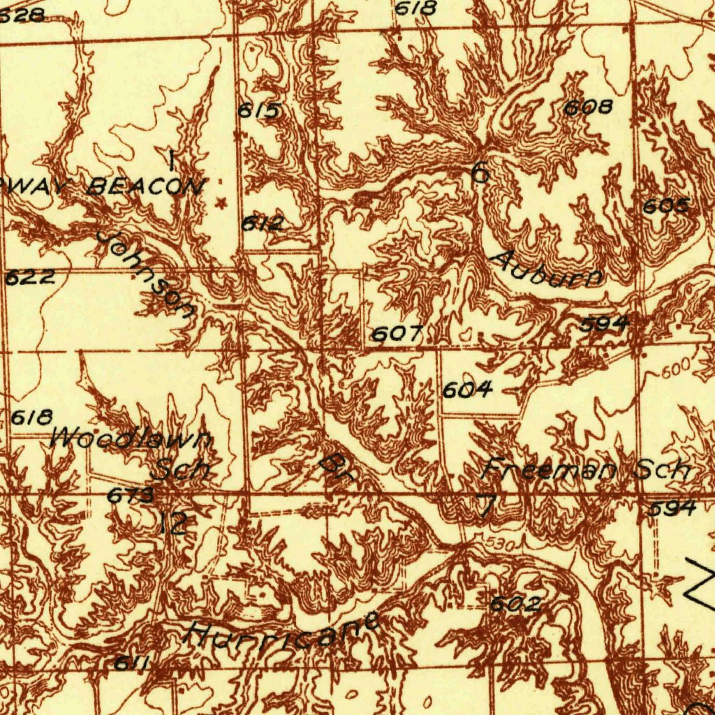 Casey, IL (1936, 48000-Scale) Map by United States Geological Survey ...