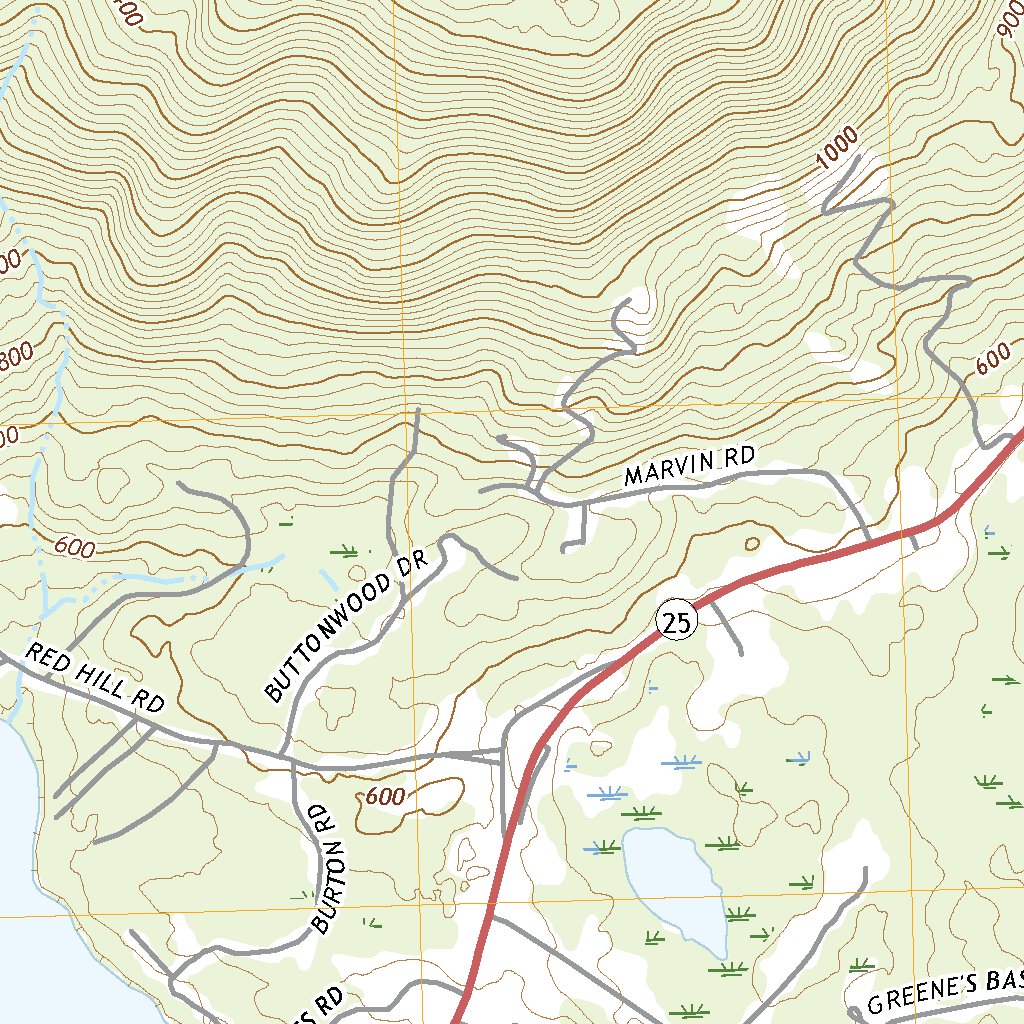 Center Harbor, NH (2021, 24000-Scale) Map by United States Geological ...