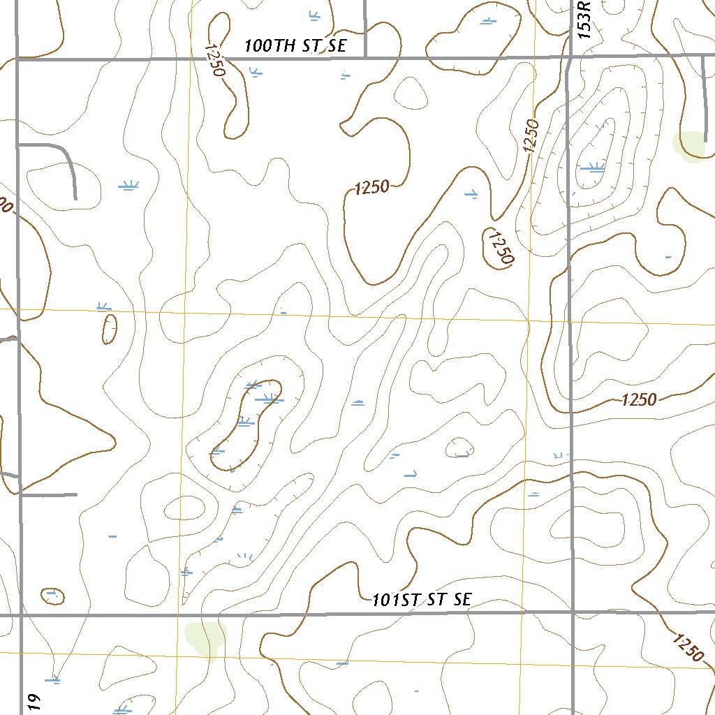 Claire City NW, ND (2020, 24000-Scale) Map by United States Geological ...