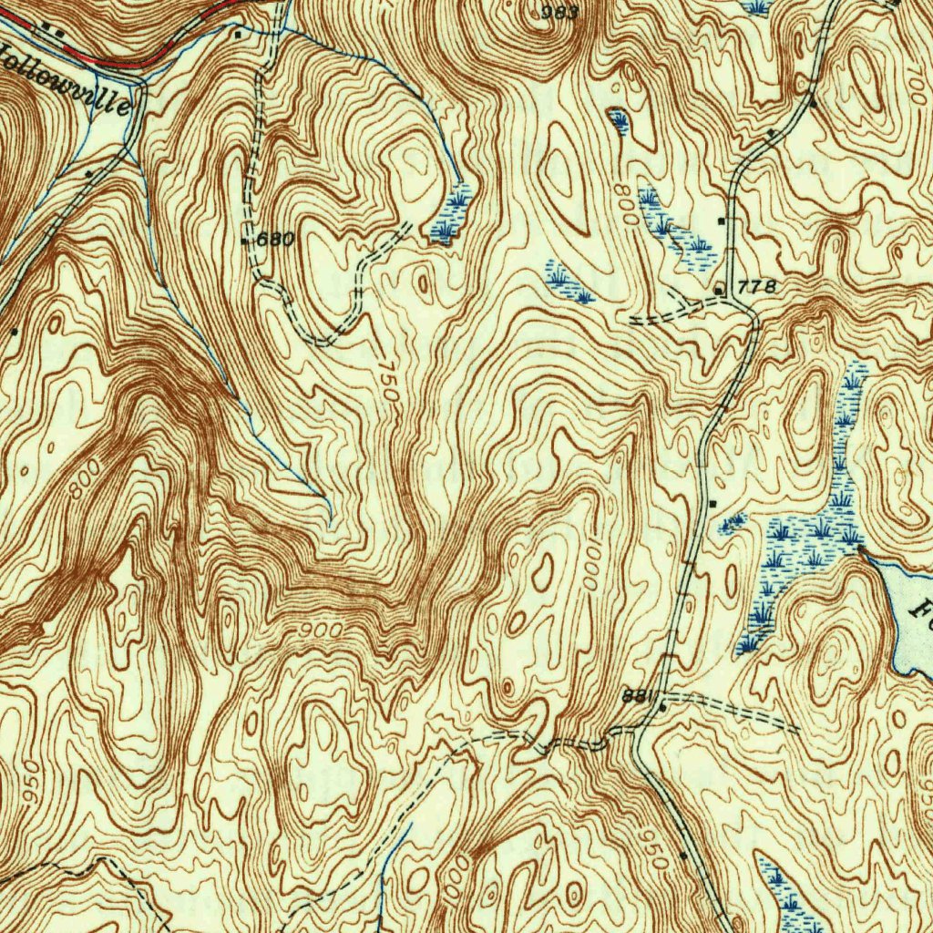 Claverack, NY (1947, 31680-Scale) Map by United States Geological ...