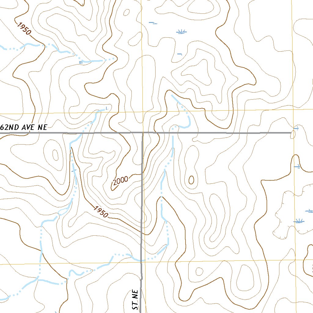 Clear Lake, ND (2020, 24000-Scale) Map by United States Geological ...