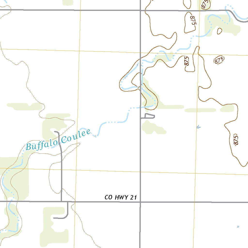 Climax SW, ND (2020, 24000-Scale) Map by United States Geological ...