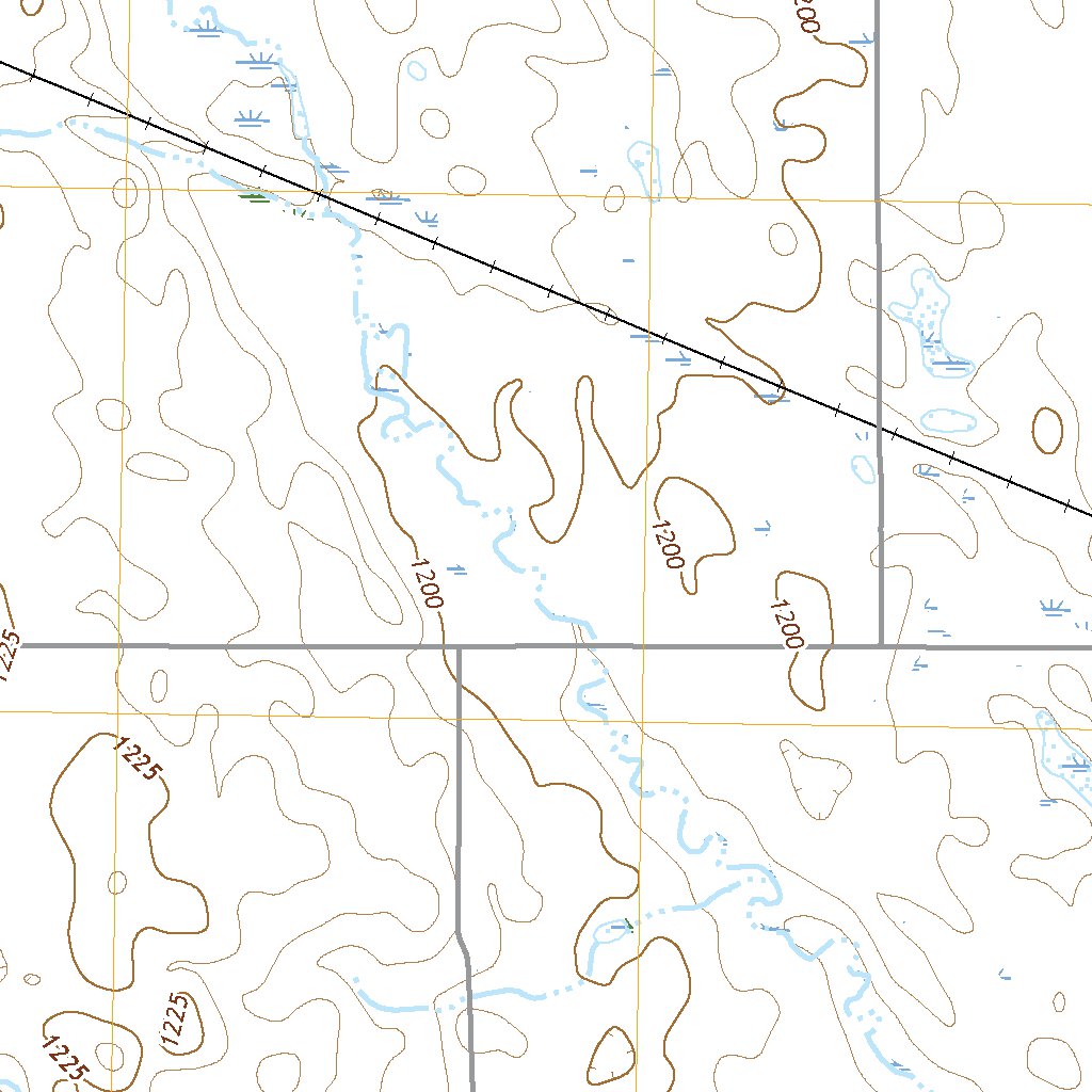 Colgate, ND (2020, 24000-Scale) Map by United States Geological Survey ...