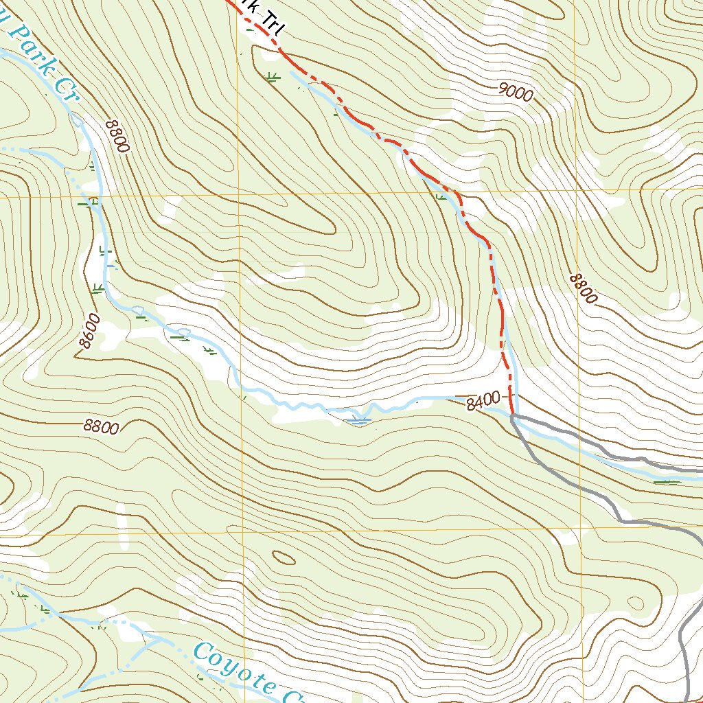 Corral Peaks, CO (2022, 24000-Scale) Map by United States Geological ...