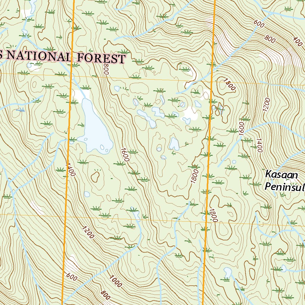 Craig B-1 NW, AK (2021, 25000-Scale) Map by United States Geological ...