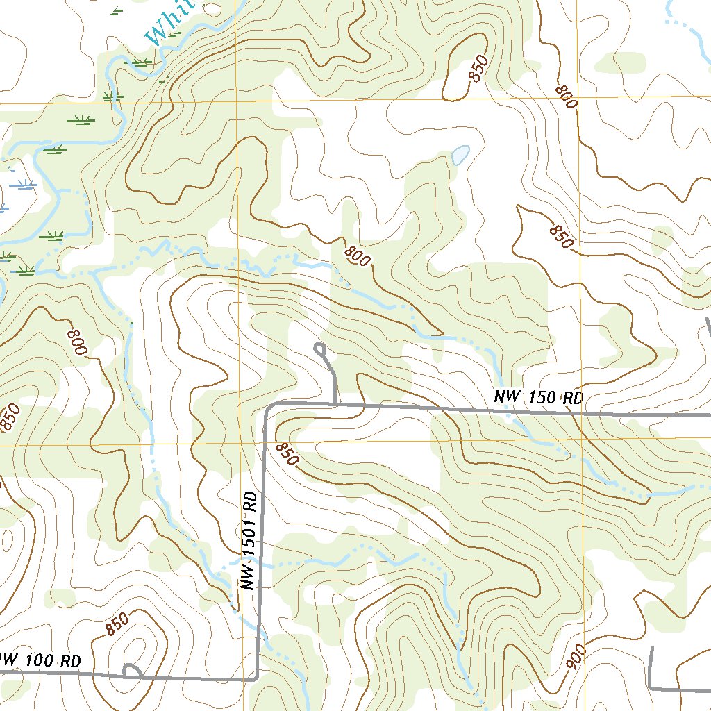 Creighton, MO (2021, 24000-Scale) Map by United States Geological ...