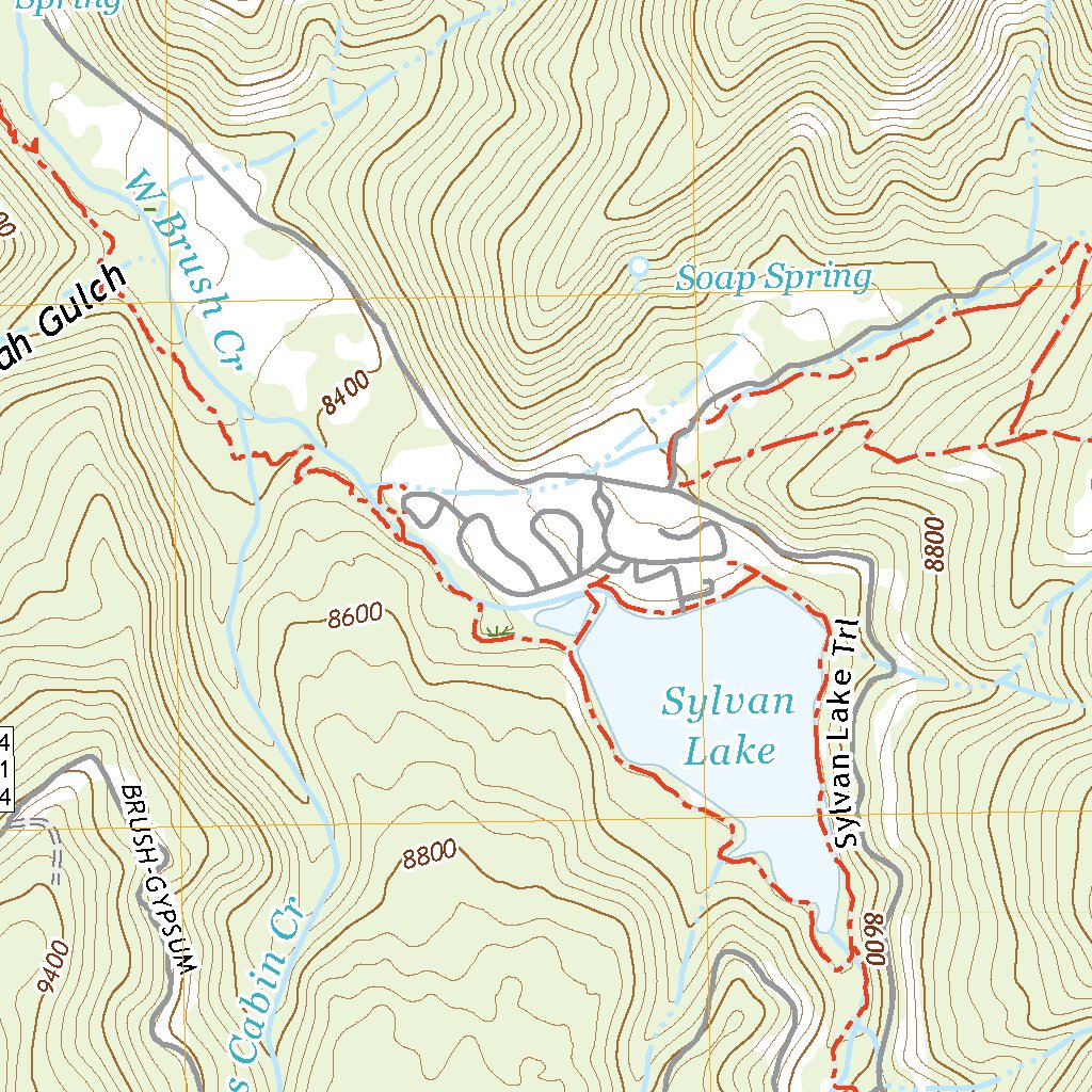 Crooked Creek Pass, CO (2022, 24000-Scale) Map by United States ...