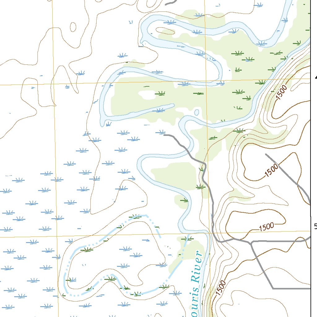 Denbigh, ND (2020, 24000-Scale) Map by United States Geological Survey ...