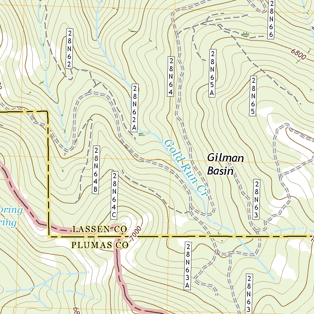 Diamond Mountain, CA (2021, 24000-Scale) Map by United States ...