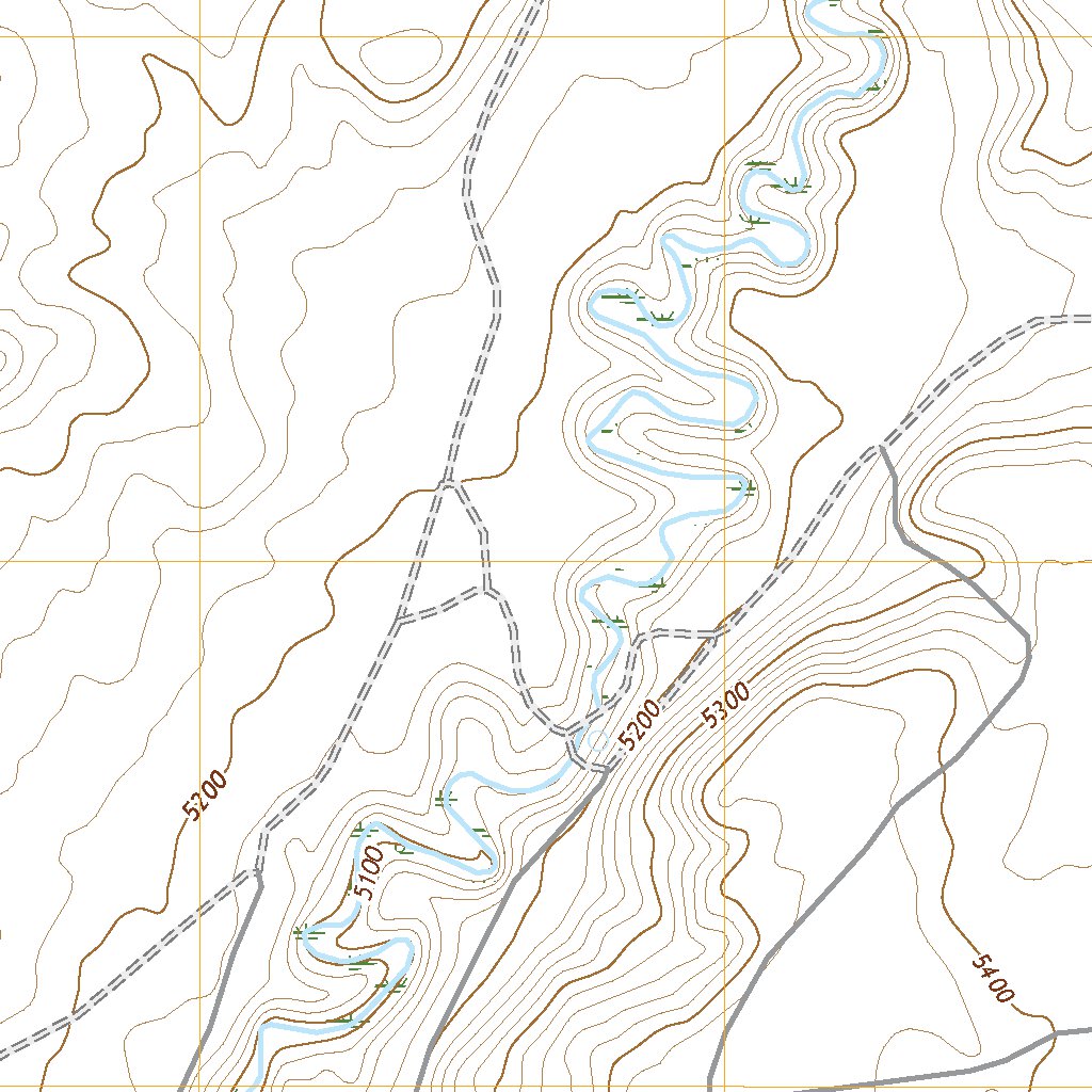 Dinnebito Spring, AZ (2021, 24000-Scale) Map by United States ...